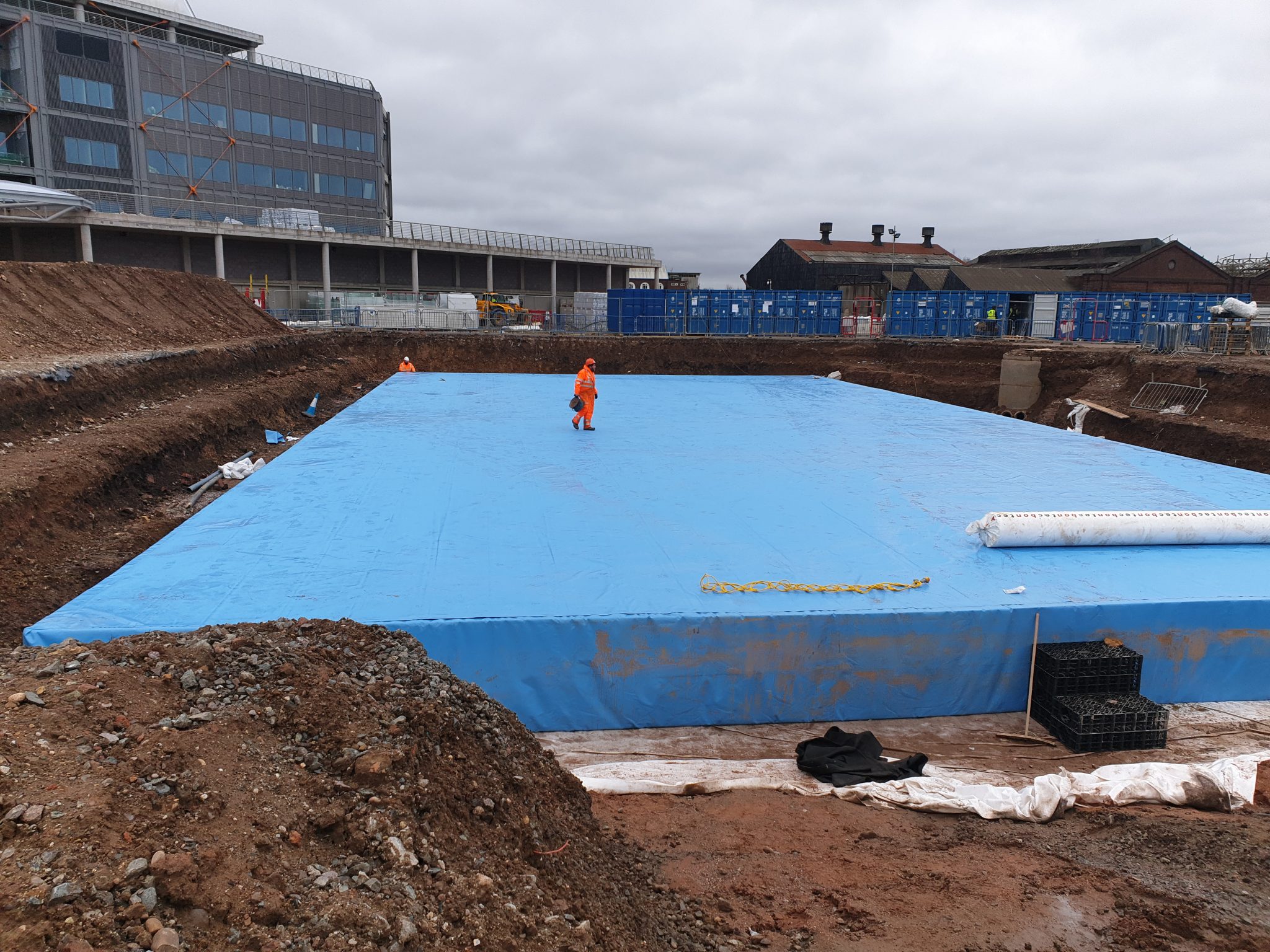 Attenuation Tank Liners / Storm Cell Linings / SUDS Boxes