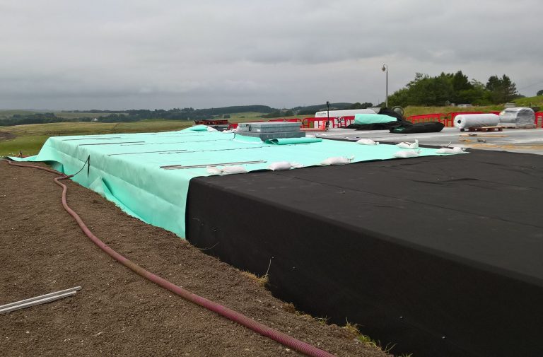 Water Reservoir Lining - Butek Landline